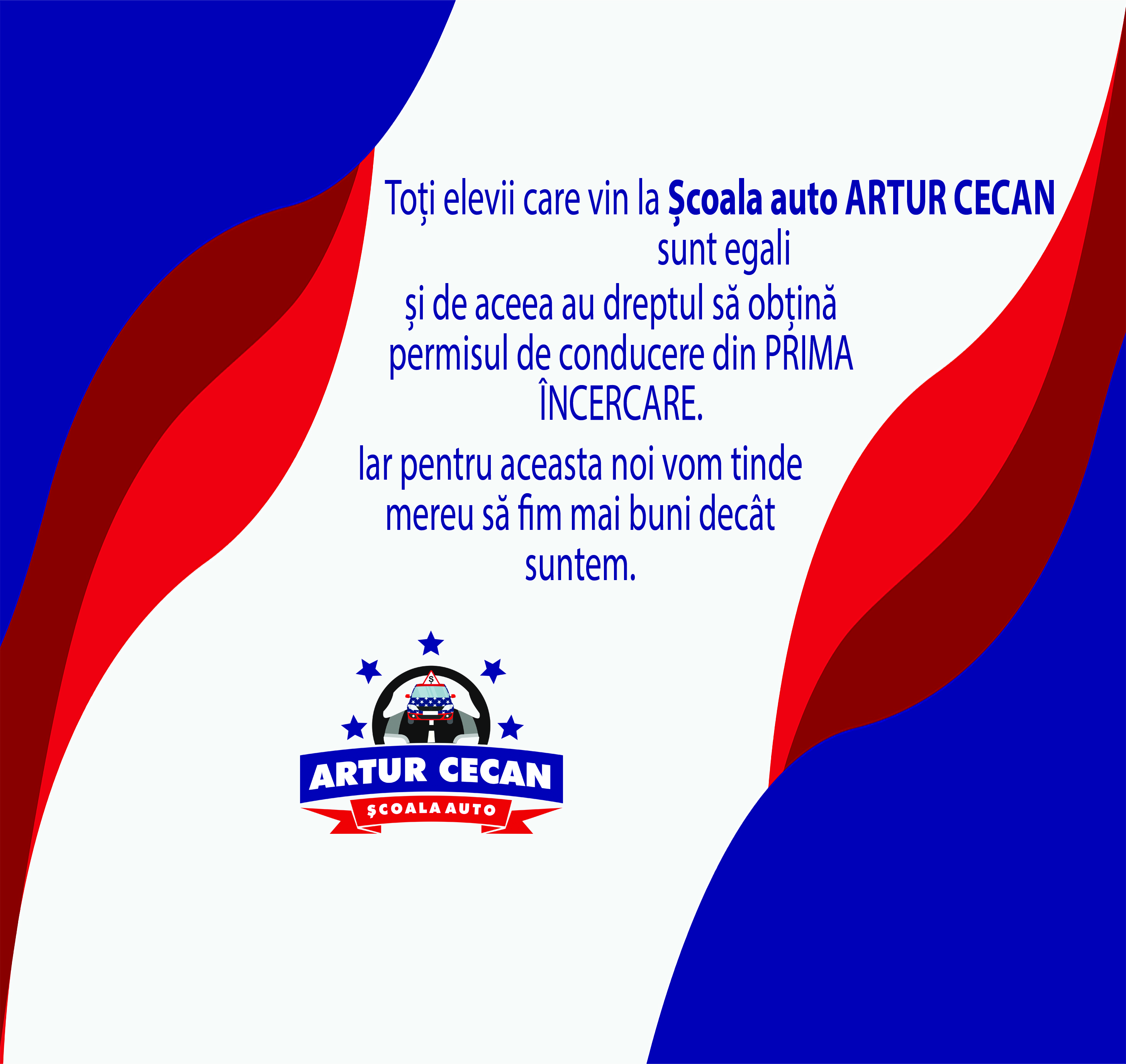 Școala Auto - Artur Cecan "După model American"